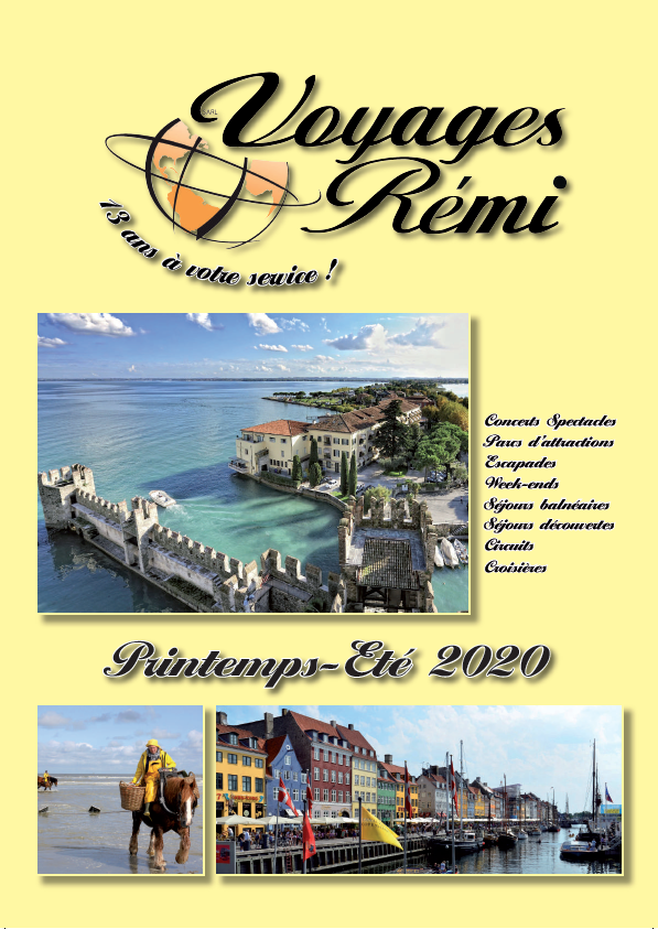 Nos Brochures - Voyages Remi